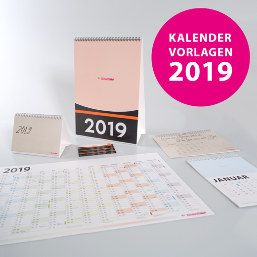 Kostenlose Kalendervorlagen | WIRmachenDRUCK.de